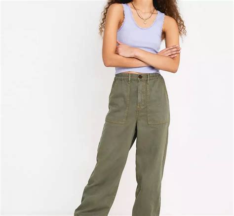 Bdg Luca Twill Trouser Pant Urban Outfitters