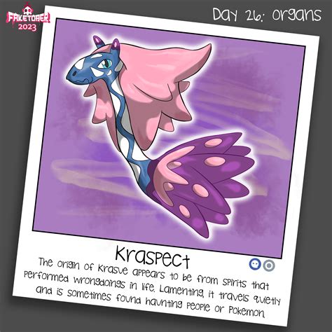 Faketober Day 26 Organs Meet Kraspect Rfakemon