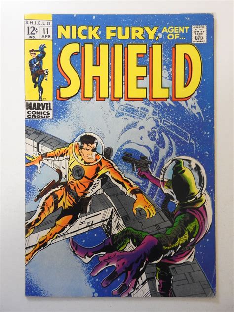 Nick Fury Agent Of Shield 11 1969 Fn Condition Comic Books