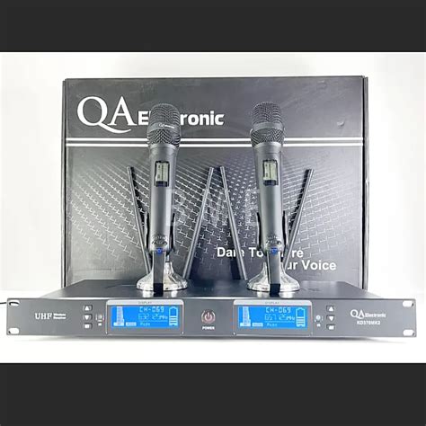 Mic Wireless Qa Electronic Kd 370 Original Handle Lazada Indonesia