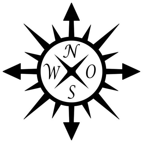 160 Compass Rose Tattoo Stock Illustrations Royalty Free Vector