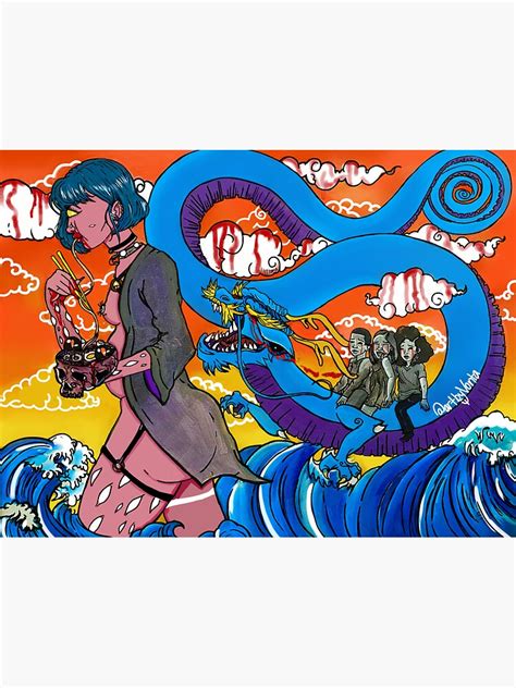 Cyclops And The Dragon Sticker For Sale By Artbyvonta Redbubble