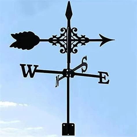 Weather Vanes Roof Mount Metal Weathervane For Garden Wind Vane
