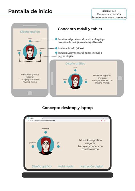 Conceptualización Para Maquetación Htmlcss Página Currículum Domestika