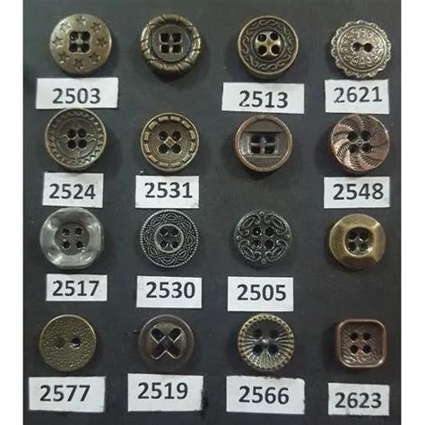 Metal Button Color Multi At Best Price In Washim Shubham Toilaring