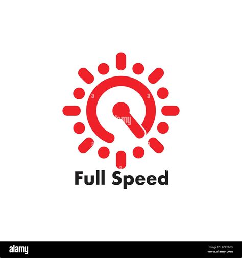 Speedometer Symbol Logo Vector Stock Vector Image And Art Alamy