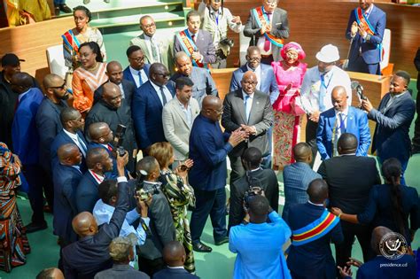 Lubumbashi Le Chef de lÉtat Félix Tshisekedi a inauguré le nouveau