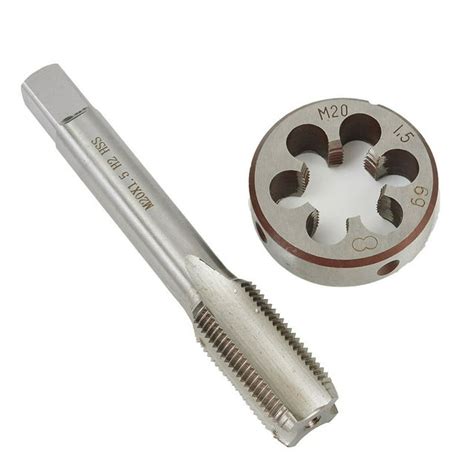 Hss M20 X 5mm Right Hand Tap And Die Set For Metric Threading