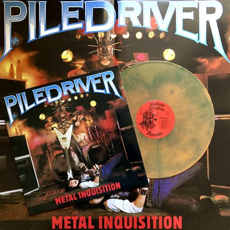 Piledriver “metal Inquisition” Shadow Kingdom Records Rheavyvinyl