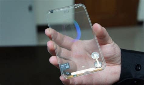 Transparent Mobile Phone Developed In Taiwan