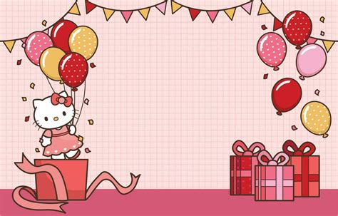 Hello Kitty Happy Birthday Wallpaper