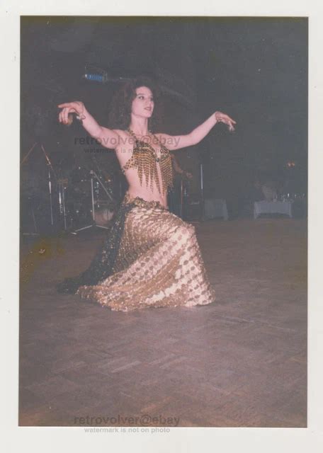 Pretty Cute Sexy Woman Unusual Belly Dancer Oriental Snapshot Girl