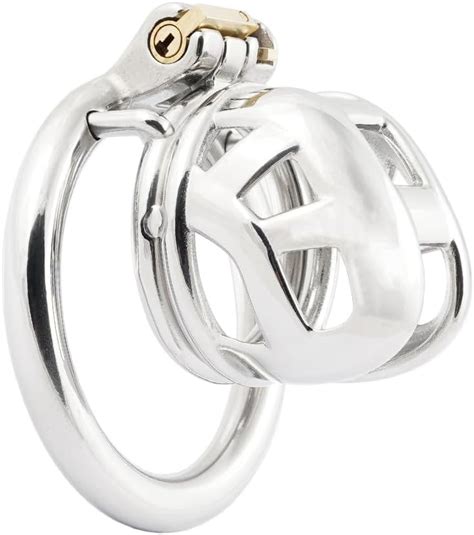 Jefisry Short Male Chastity Cage For Men Stainless Steel