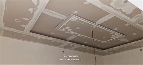 Gypsum Ceiling Installation Process Shelly Lighting