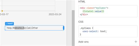 Ability Select Text Within Html Component 💬 Feature Requests Retool Forum