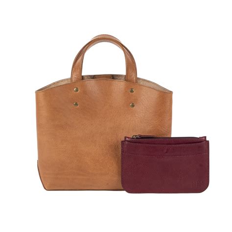 Moore And Giles Mini Welden Tote In Virgina Natural Bradshaw Forbes