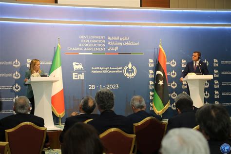 وكالة الأنباء الليبية مؤتمر صحفي مشترك لرئيس حكومة الوحدة الوطنية