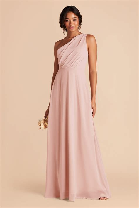 Inexpensive Blush Pink Bridesmaid Dresses