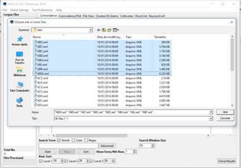Text Analysis With Antconc For Social Media Data Intro Files And