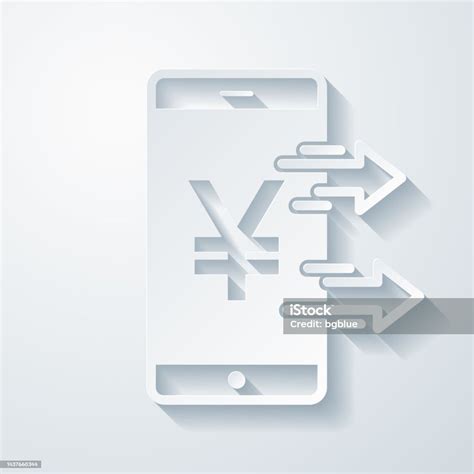 スマホで円を送る空白の背景に用紙カット効果のあるアイコン 3dのベクターアート素材や画像を多数ご用意 3d Send アイコン