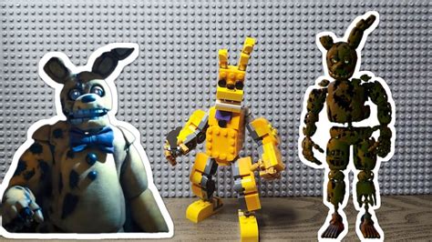 How To Build Lego Fnaf Spring Bonnie 1k Yt Special Lego Fnaf Fyp