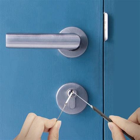 Lockpick Set 17 Delige Lock Pick Set Key Extractor Tool Beginners Bol