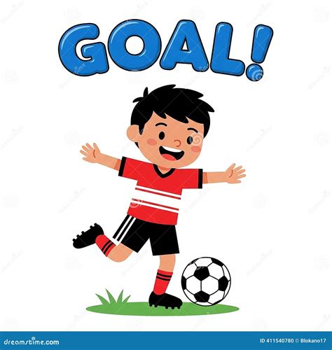 Goal Celebration Moment Silhouette Soccer Goal Celebration Vector