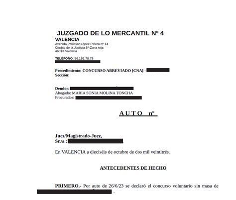 Caso de Éxito Derecho mercantil Saldo deuda de euros por Ley de Segunda Oportunidad