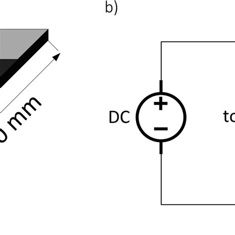 Schematic Representation Of Sample Dimensions And Electrode Positions