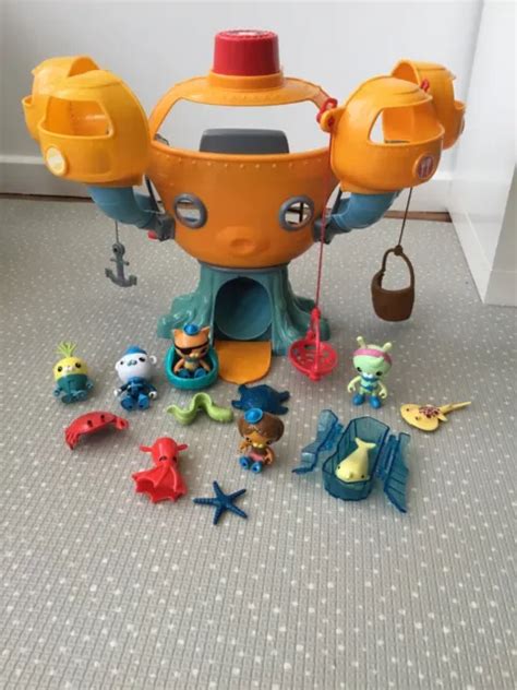 Cbeebies Octonauts Octopod Playset With Talking Octo Alert Figures
