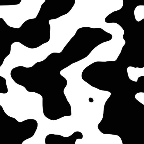 원활한 패턴 추상 검은 반점 배경 프리미엄 벡터