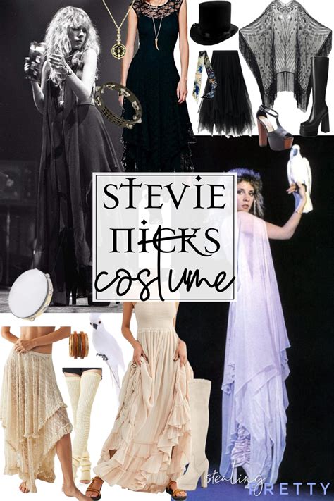 Stevie Nicks Costume Go Boho This Halloween Stealing Pretty
