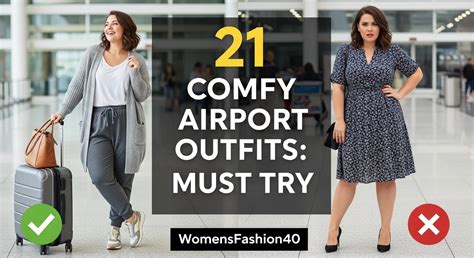 21 Best Comfy Plus Size Airport Outfit Ideas That Will Instantly Boost