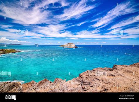 Makapuu Beach Looking Towards Waimanalo Bay On The Windward Coast Of
