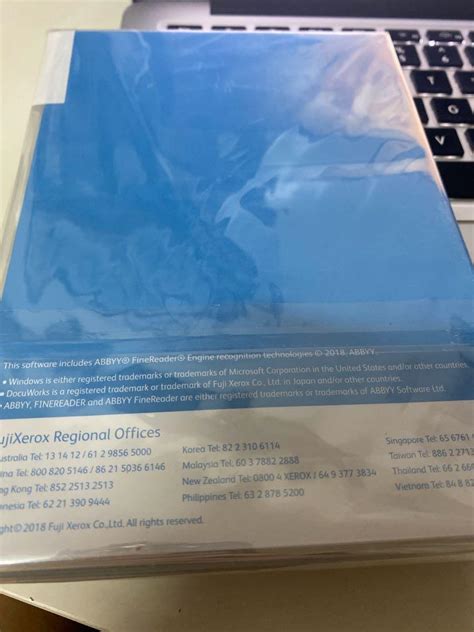 Brand New Fuji Xerox Docuworks 9 For Windows Computers And Tech Printers Scanners And Copiers