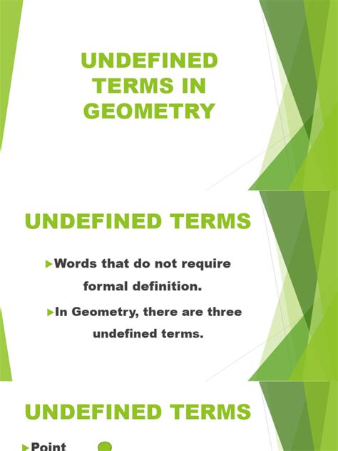 Undefined Terms In Geometry 2 Pdf