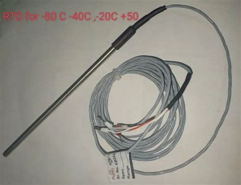 Low Temperature Pt100 Sensor At ₹ 350 Number Pt100 Temperature Sensor In New Delhi Id
