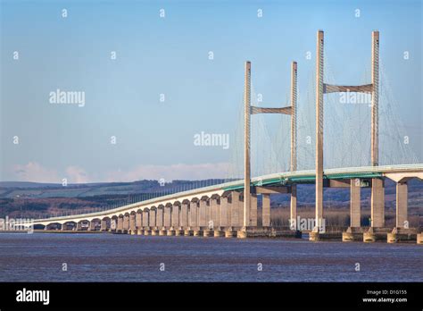 The Prince Of Wales Bridge Or Second Severn Crossing Carries Road