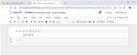 Using Try Jupyter To Manipulate Python