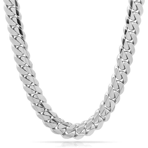 Silver Chain Necklace For Men