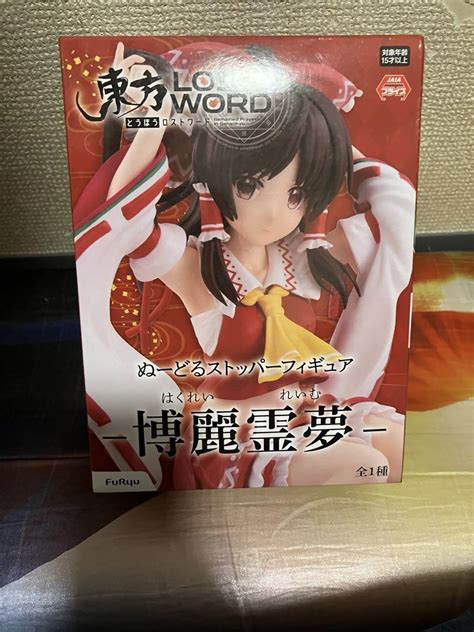 【箱ダメージ多め】博麗霊夢 東方lostword ぬーどるストッパーフィギュア メルカリ