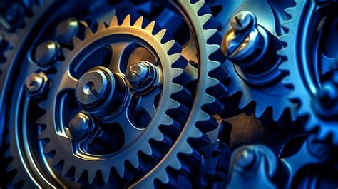 Premium Photo Background Featuring Engineering Gears And Machinery Showcasing The Intricate