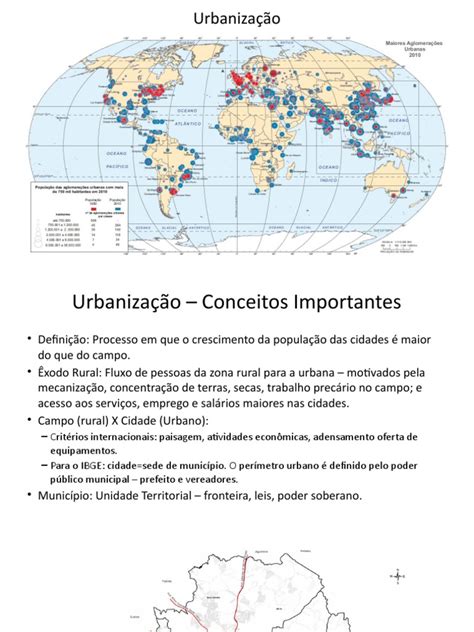 Urbanização Brasileira Pdf Urbanização Cidade