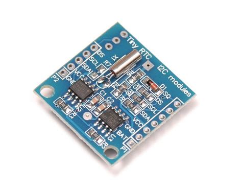 Tiny Rtc Ds1307 Time Module With Battery Real Time Clock I2c Arduino Yes Arduino Diy