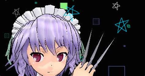 東方 十六夜咲夜 Mmdアイコン Lainのイラスト Pixiv