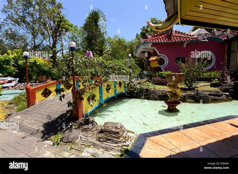 Pagoda Ekayana Tomohon Sulawesi Utara Stock Photo Alamy