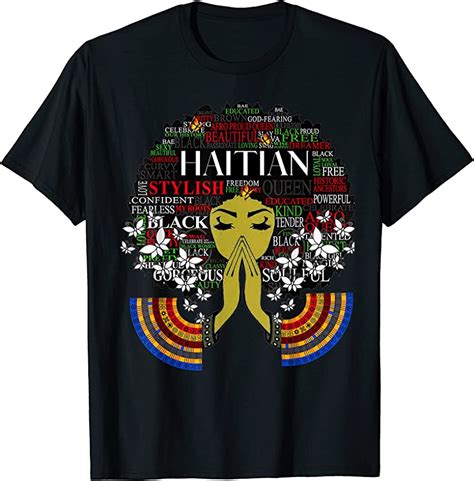 Haitian Girl Cute Black Girl Of Haiti T Shirt Annie Arts Shop