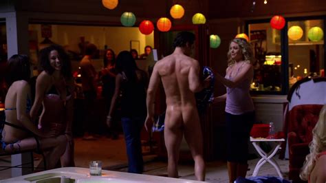 Banana Hunks Mark Paul Gosselaar Exposed His Tight Muscle Ass In Movie
