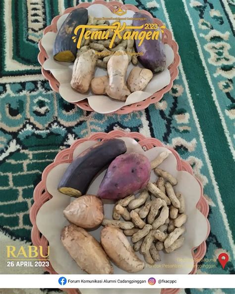 Hidangan Pembuka Forum Komunikasi Alumni Cadangpinggan Facebook
