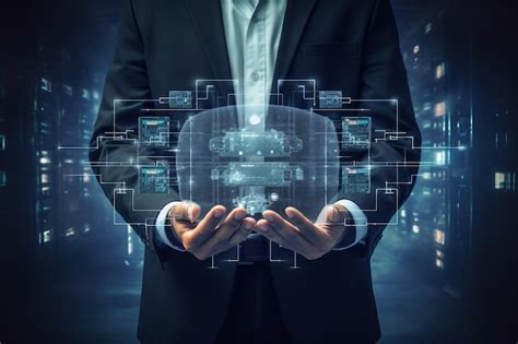 Premium Photo Enforcing Robust Cloud Server Computing Security Safeguarding Network